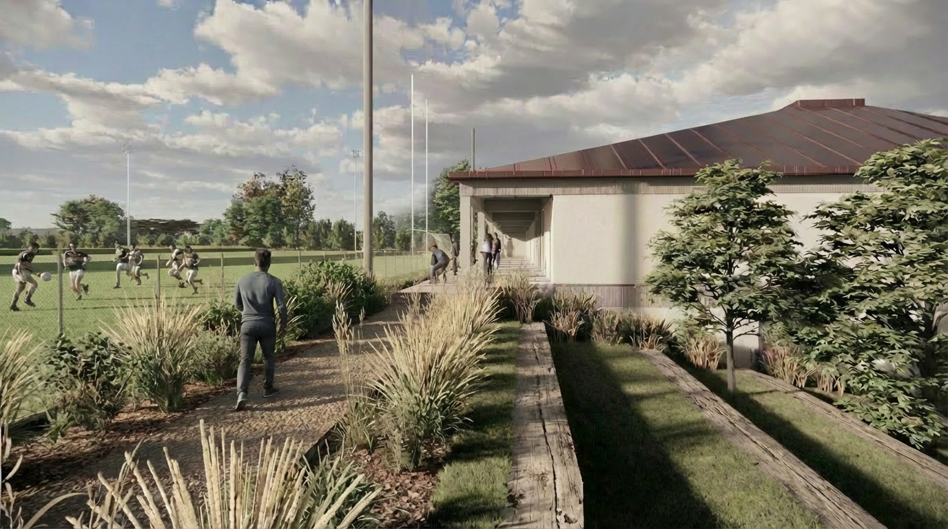 Brocagh Emmetts GAA Pavilion - Arcen Award Winning Architecture ...